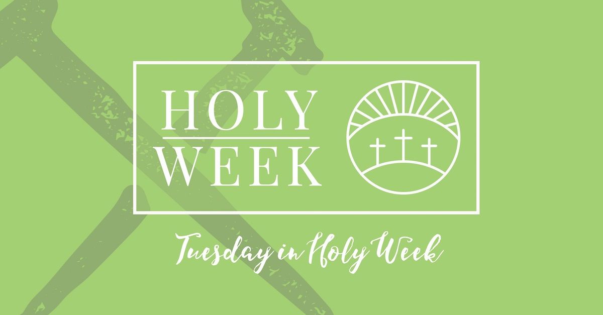 Homily for Tuesday in Holy Week – The Church of the Ascension in the ...