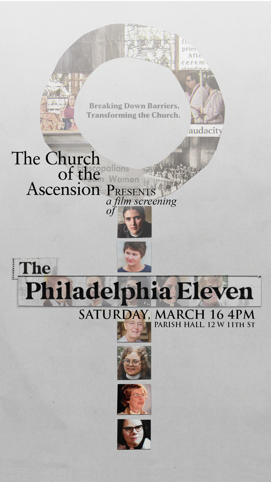 Screening: The Philadelphia Eleven – The Church of the Ascension in the ...